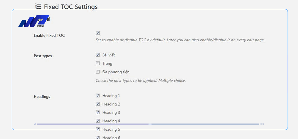 Fixed TOC là gì? Tải Plugin Fixed TOC Premium miễn phí - MDIGI | MDIGI